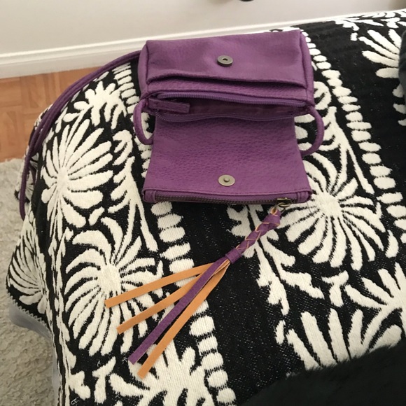 Bags | Purple Cross Body Bag | Poshmark